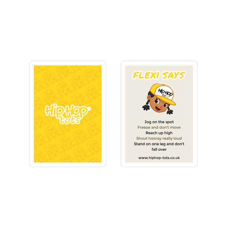 Hip Hop Tots Character Flash Cards